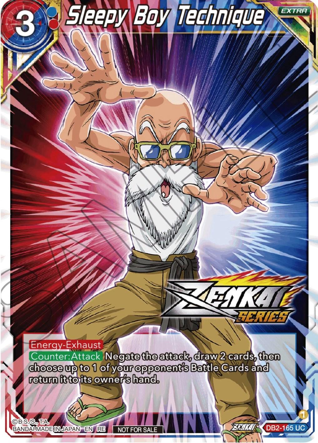 Sleepy Boy Technique [Foil] DB2-165 Prices | Dragon Ball Super Divine Multiverse Release Promos ...