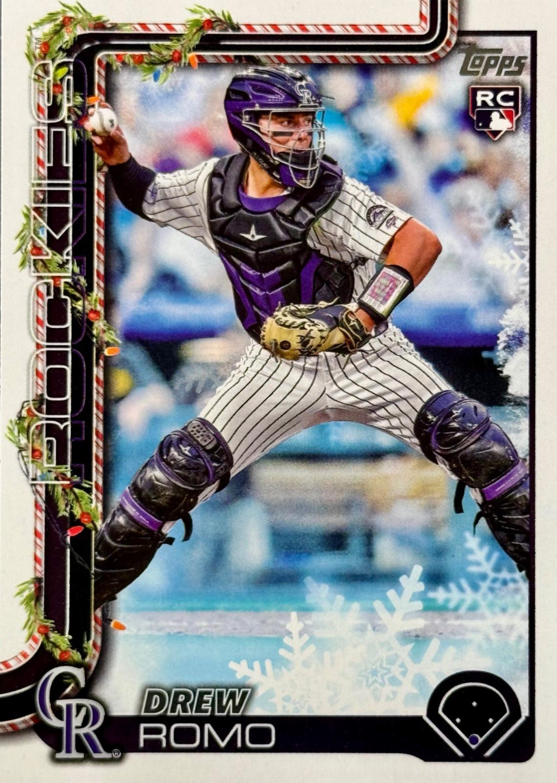 Drew Romo #H114 Prices [Rookie] | 2025 Topps Holiday | Baseball Cards