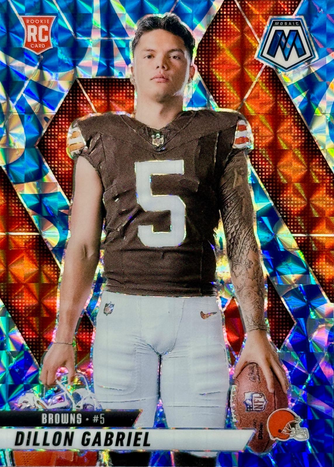 Dillon Gabriel [Mosaic Reactive Blue] #277 Prices | 2025 Panini Mosaic ...
