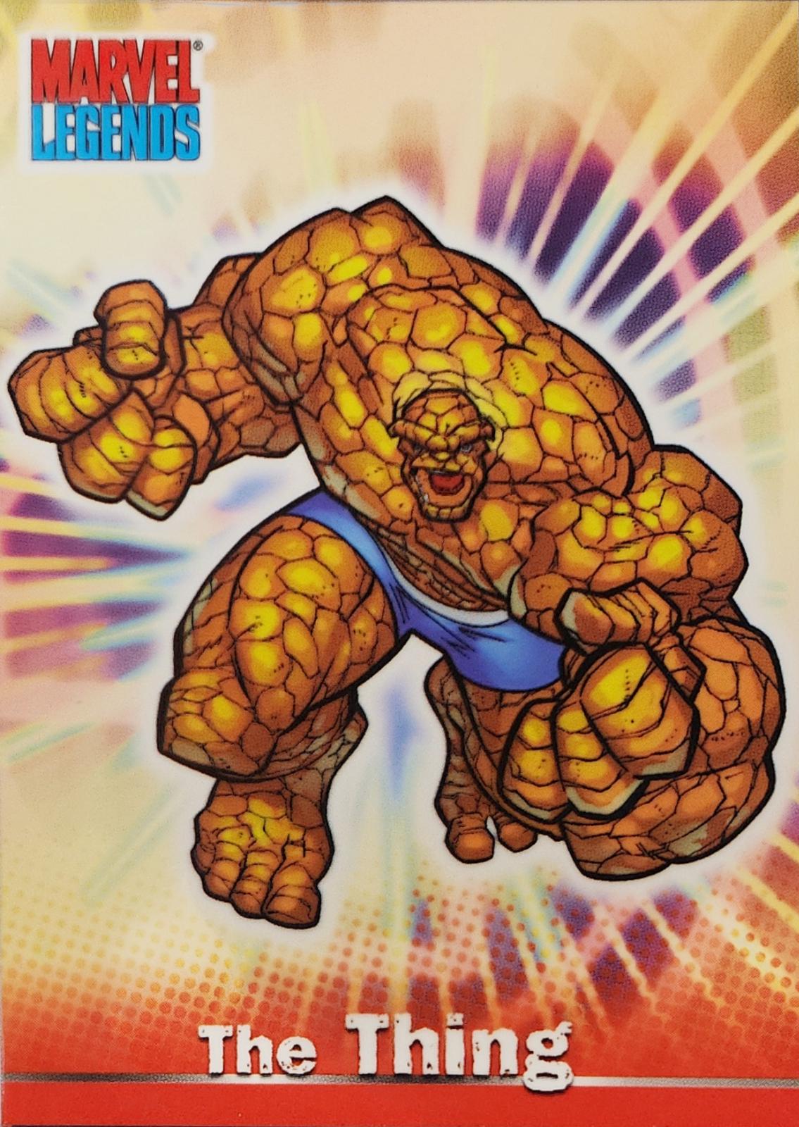 The Thing #5 Prices | Marvel 2001 Topps Legends | Marvel Cards