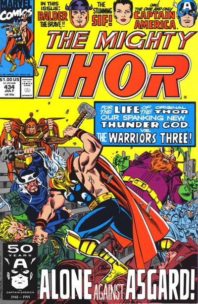 Thor #434 (1991) Prices | Thor Series