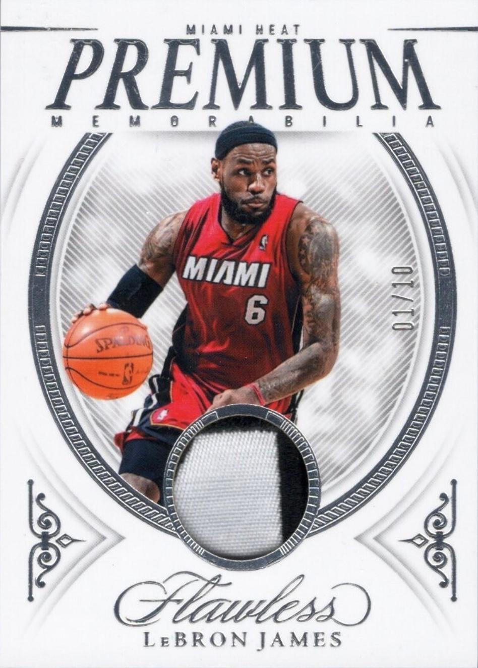LeBron James #23 Prices | 2023 Panini Flawless Premium Memorabilia ...
