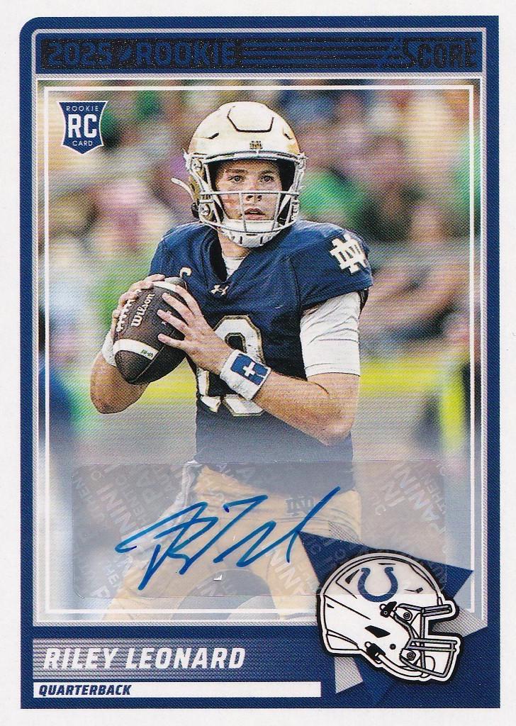 Riley Leonard [Signature] #9 Prices | 2025 Panini Score Rookie ...