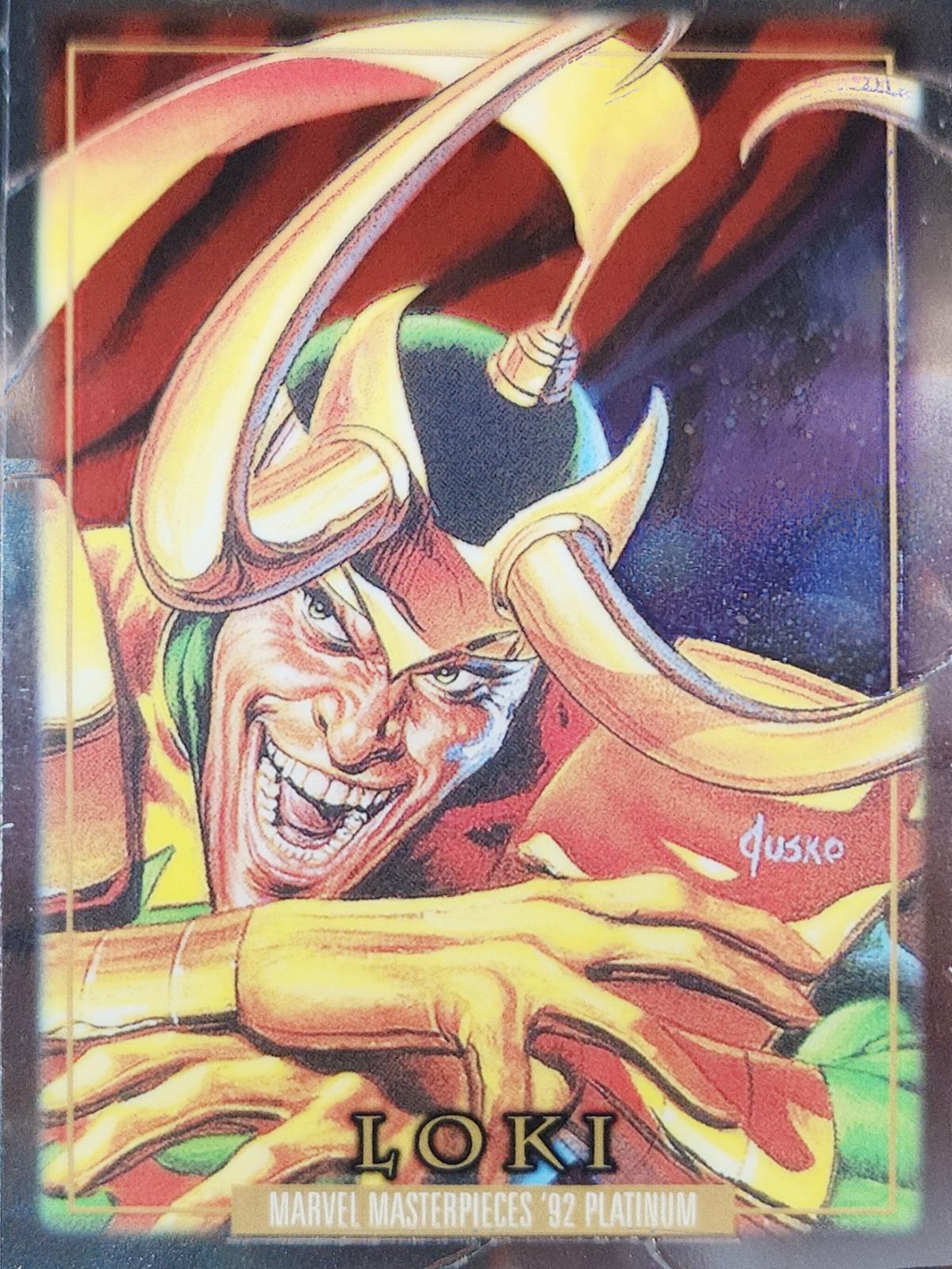 Loki #50 Prices | Marvel 2024 SkyBox Masterpieces ’92 Platinum | Marvel ...