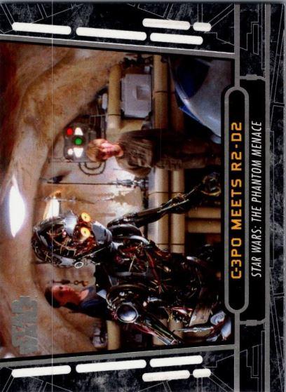 C-3PO Meets R2-D2 #42 Prices | 2017 Topps Star Wars 40th Anniversary ...
