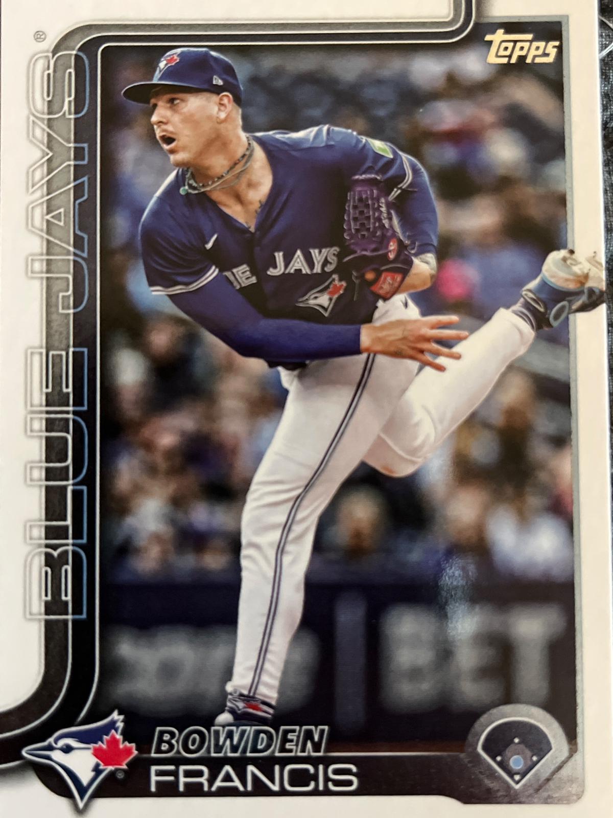 Bowden Francis #685 Prices | 2025 Topps Series 2 | Baseball Cards