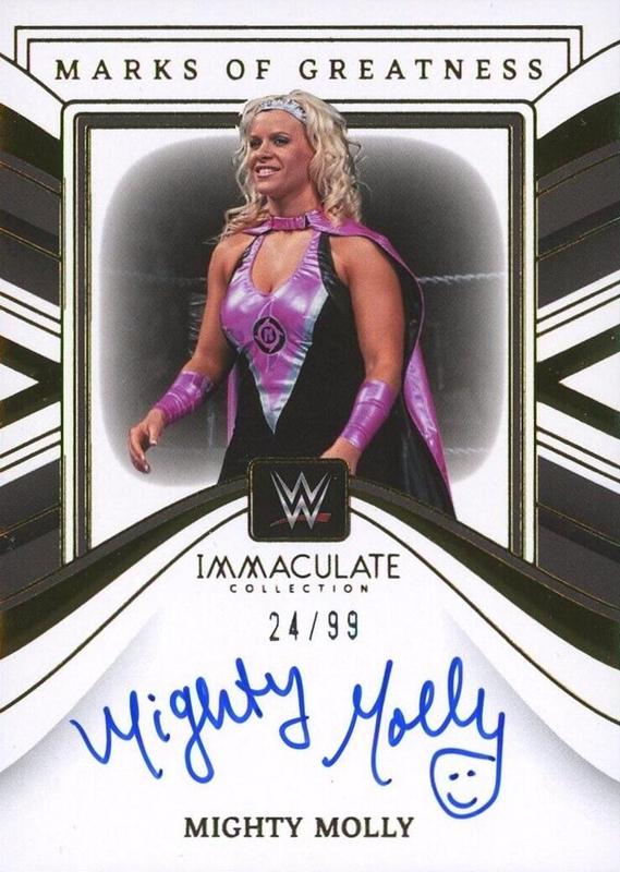 Mighty Molly #MG-MML Prices | 2023 Panini Immaculate WWE Marks of ...