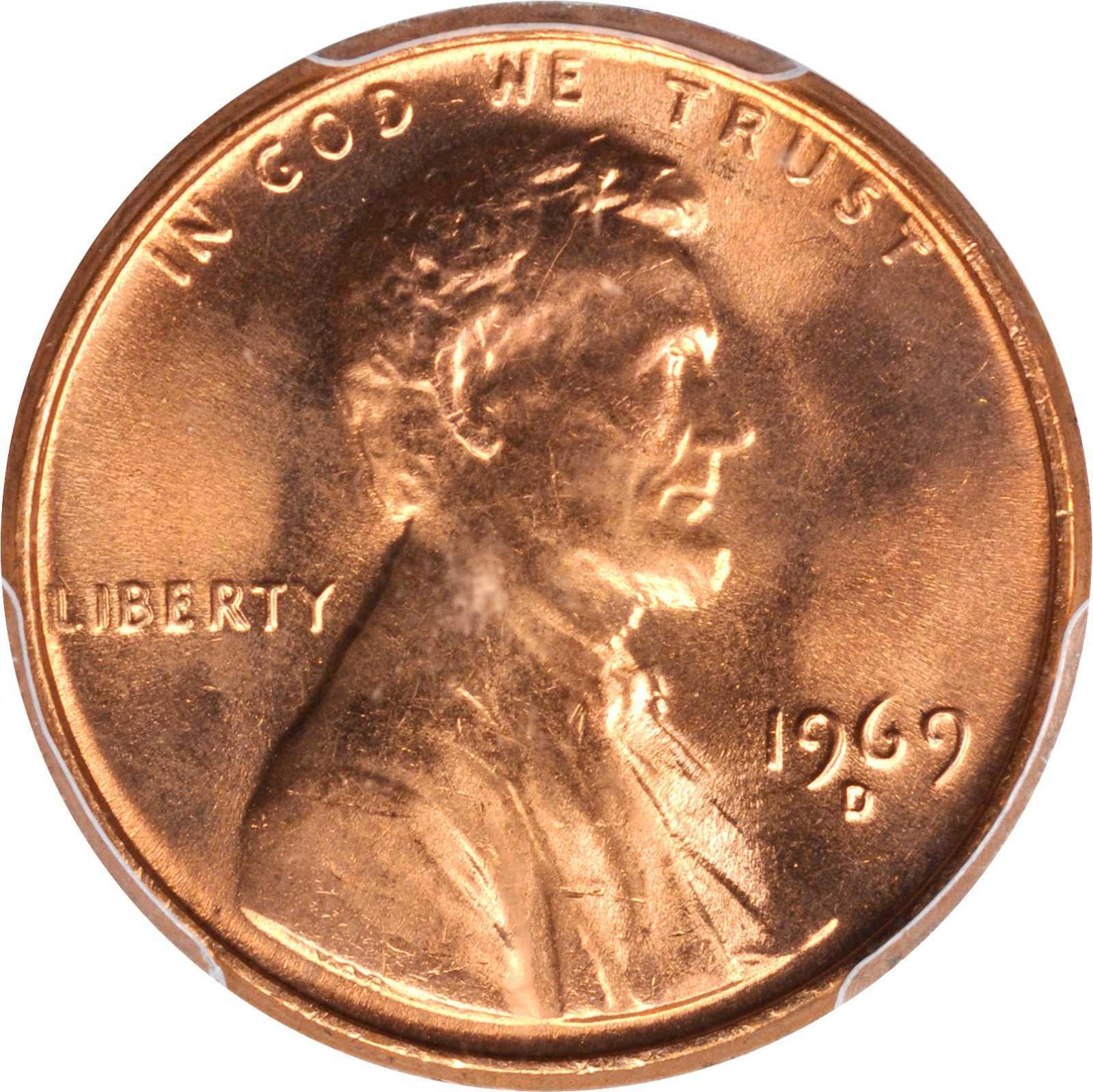 1969 D [DOUBLE DIE] Lincoln Memorial Penny Prices | Ungraded, NGC, PCGS ...