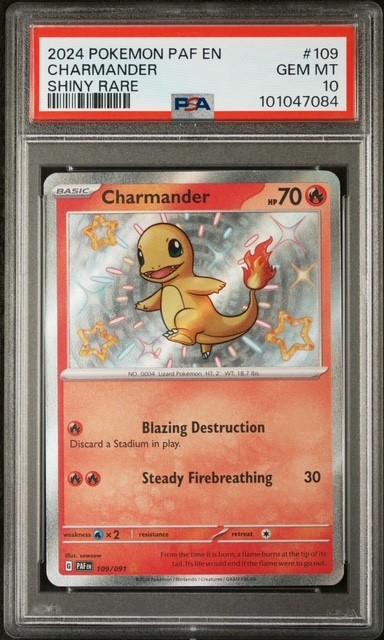 Charmander | PSA 10 | Pokemon Paldean Fates