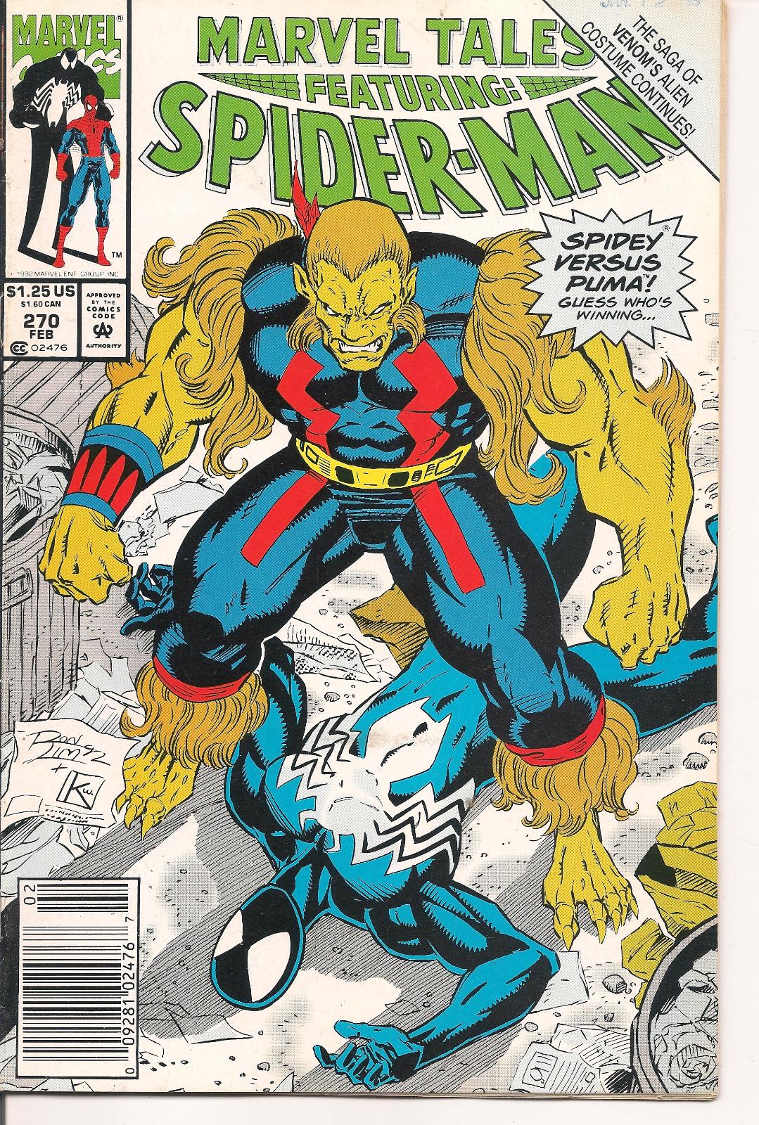 Marvel Tales [Newsstand] #270 (1993) Prices | Marvel Tales Series