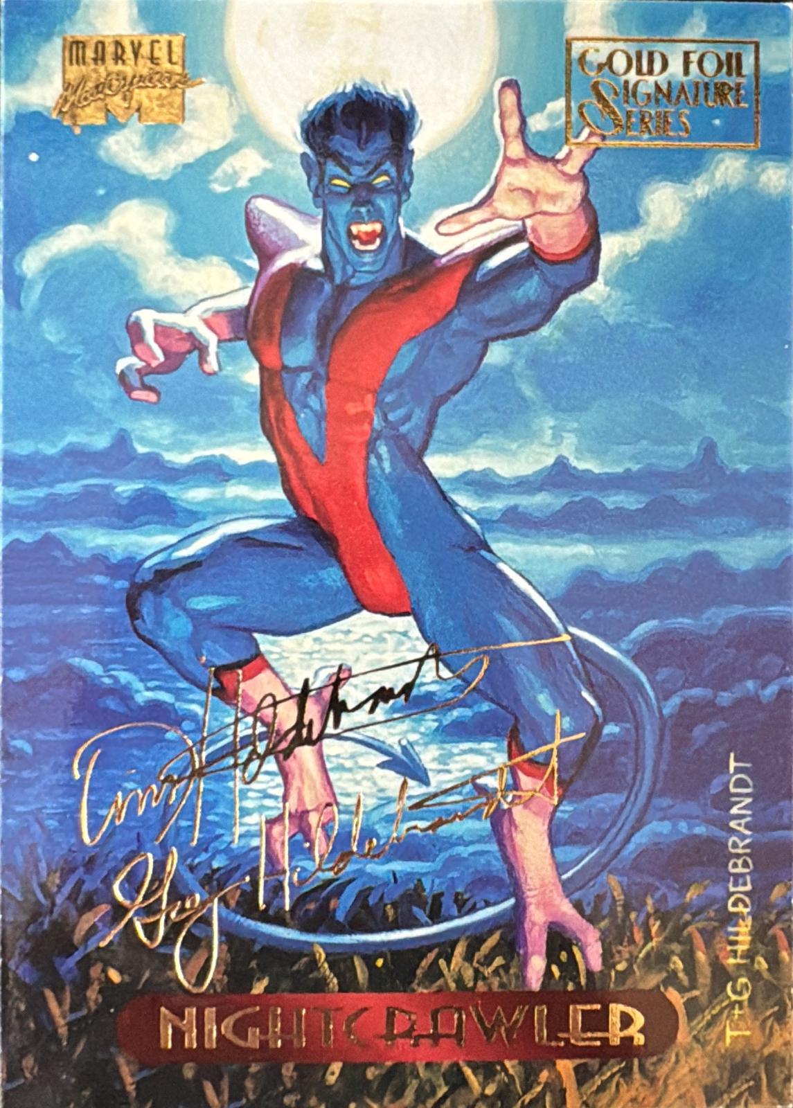 Nightcrawler [Gold Foil Signature] #84 Prices | Marvel 1994 ...