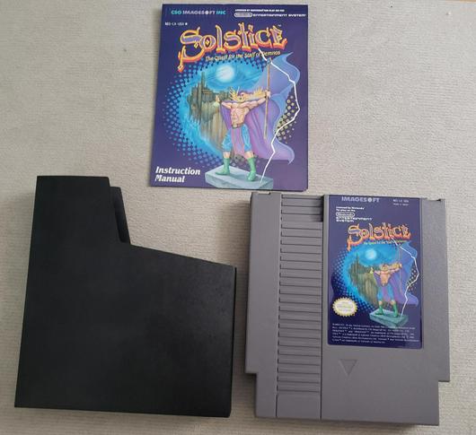 Solstice | Item and Manual only | NES
