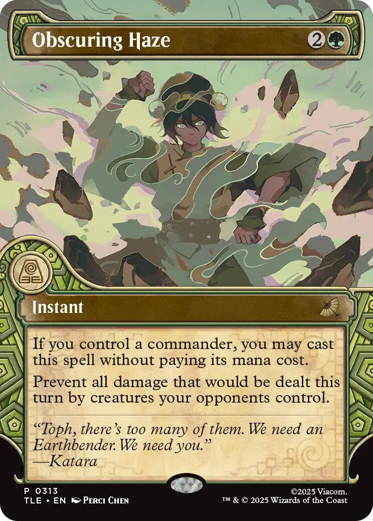 Obscuring Haze [Showcase] #313 Prices | Magic Avatar: The Last ...