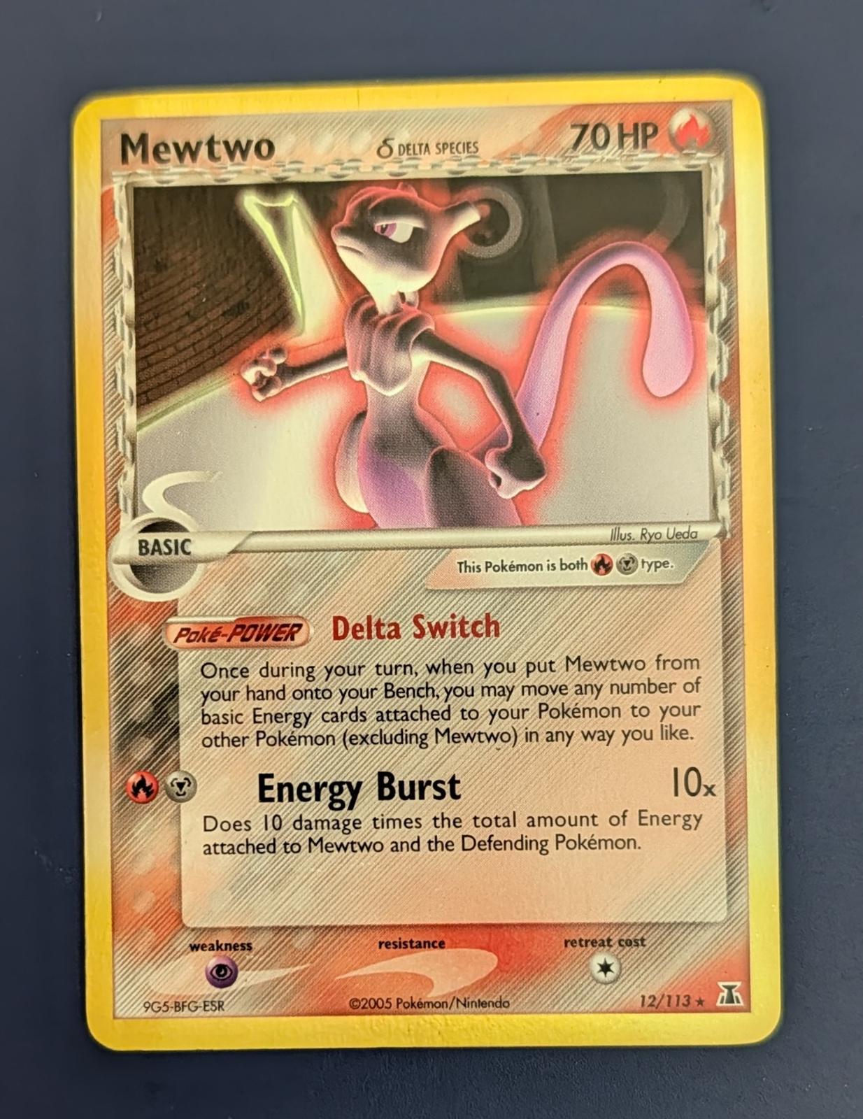 Mewtwo | Ungraded | Pokemon Delta Species