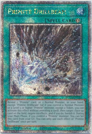 Primite Drillbeam [Quarter Century Secret Rare] ROTA-EN060 Prices ...