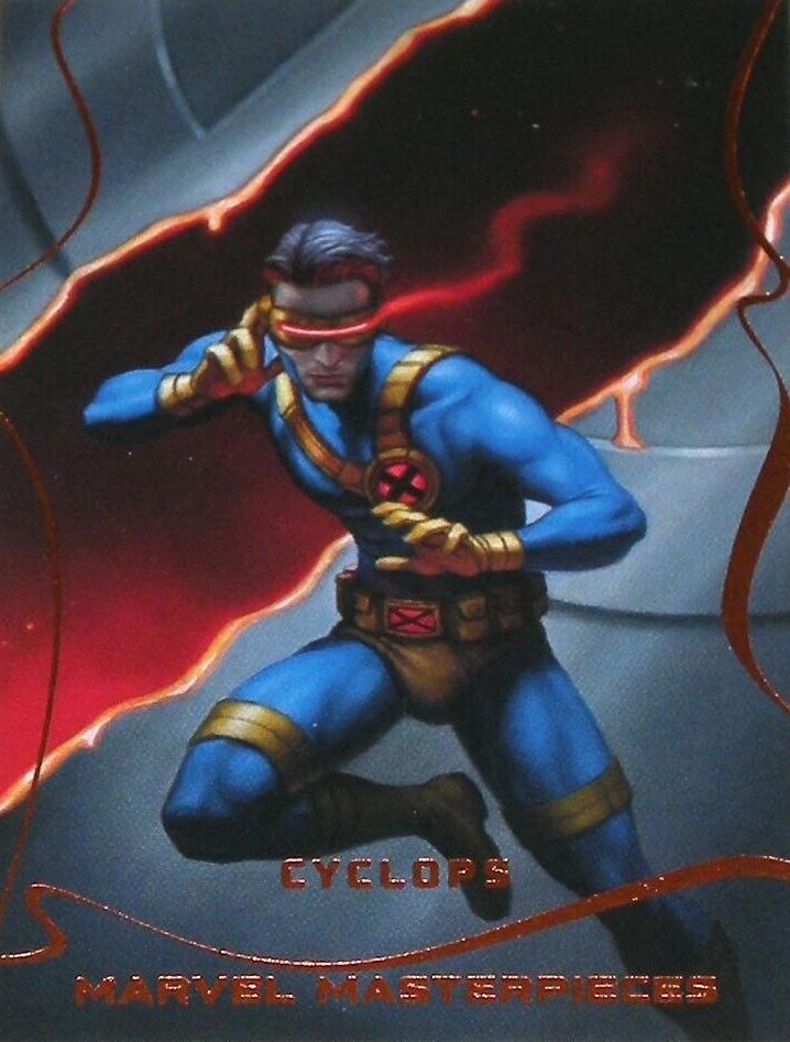 Cyclops [Orange Foil] #69 Prices | Marvel 2022 Masterpieces | Marvel Cards