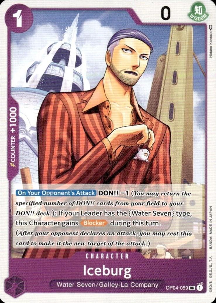Iceburg OP04-059 Prices | One Piece Kingdoms of Intrigue | One Piece Cards