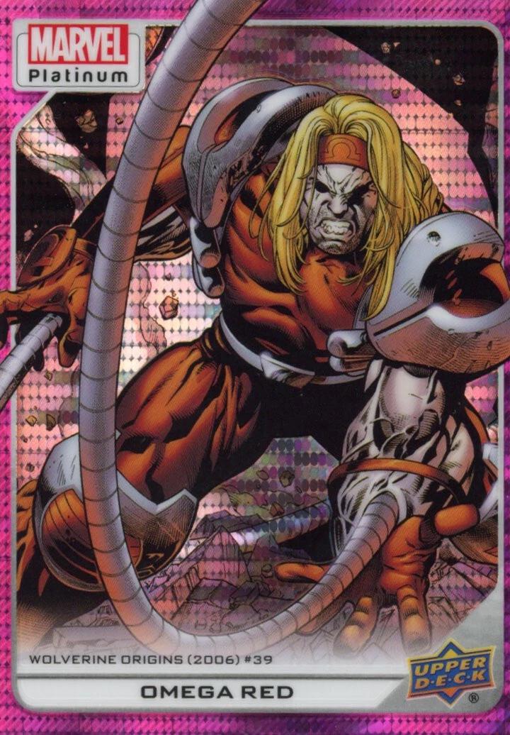 Omega Red [Pink Pulsar] #200 Prices | Marvel 2023 Upper Deck Platinum ...