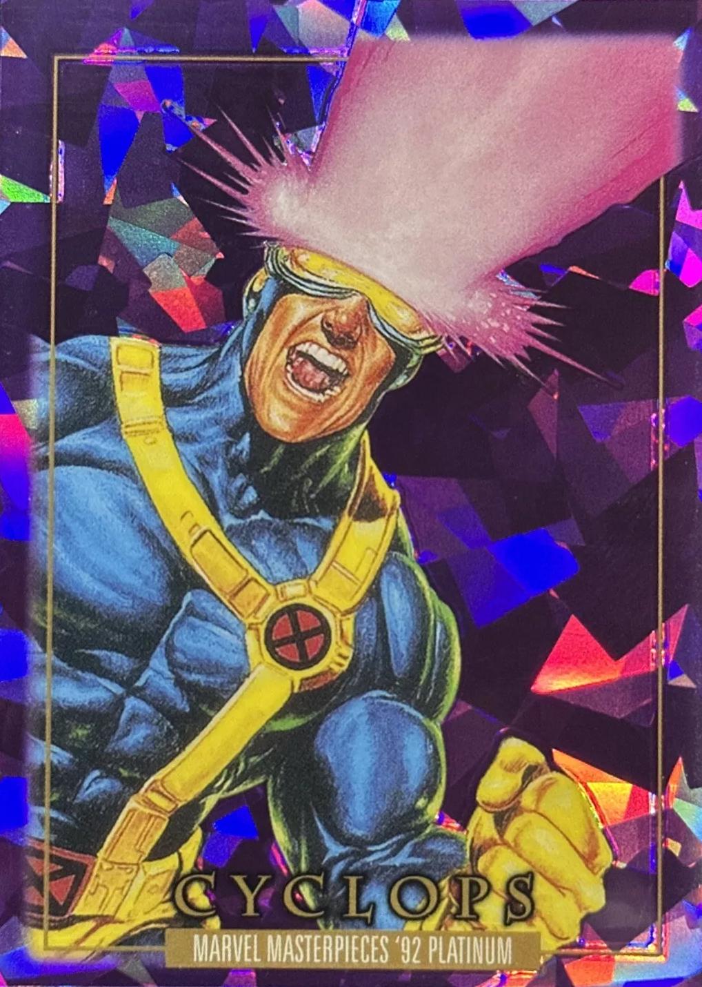 Cyclops [Purple Crystals] #13 Prices | Marvel 2024 SkyBox Masterpieces ...