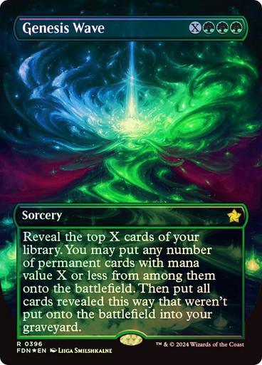 Genesis Wave [Foil] #396 Prices | Magic Foundations | Magic Cards