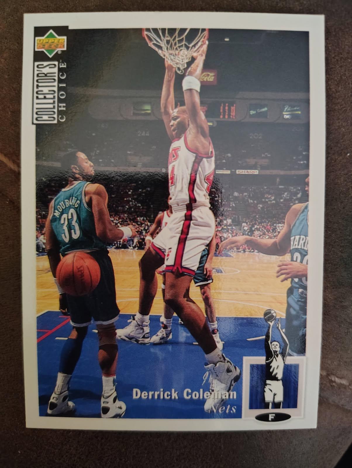 Derrick Coleman #44 Prices | 1994 Collector's Choice International ...
