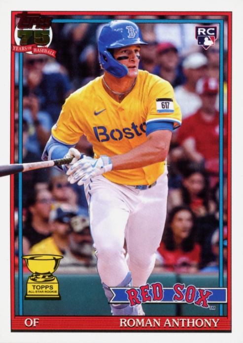 Roman Anthony #T91-71 Prices [Rookie] | 2026 Topps 1991 | Baseball Cards