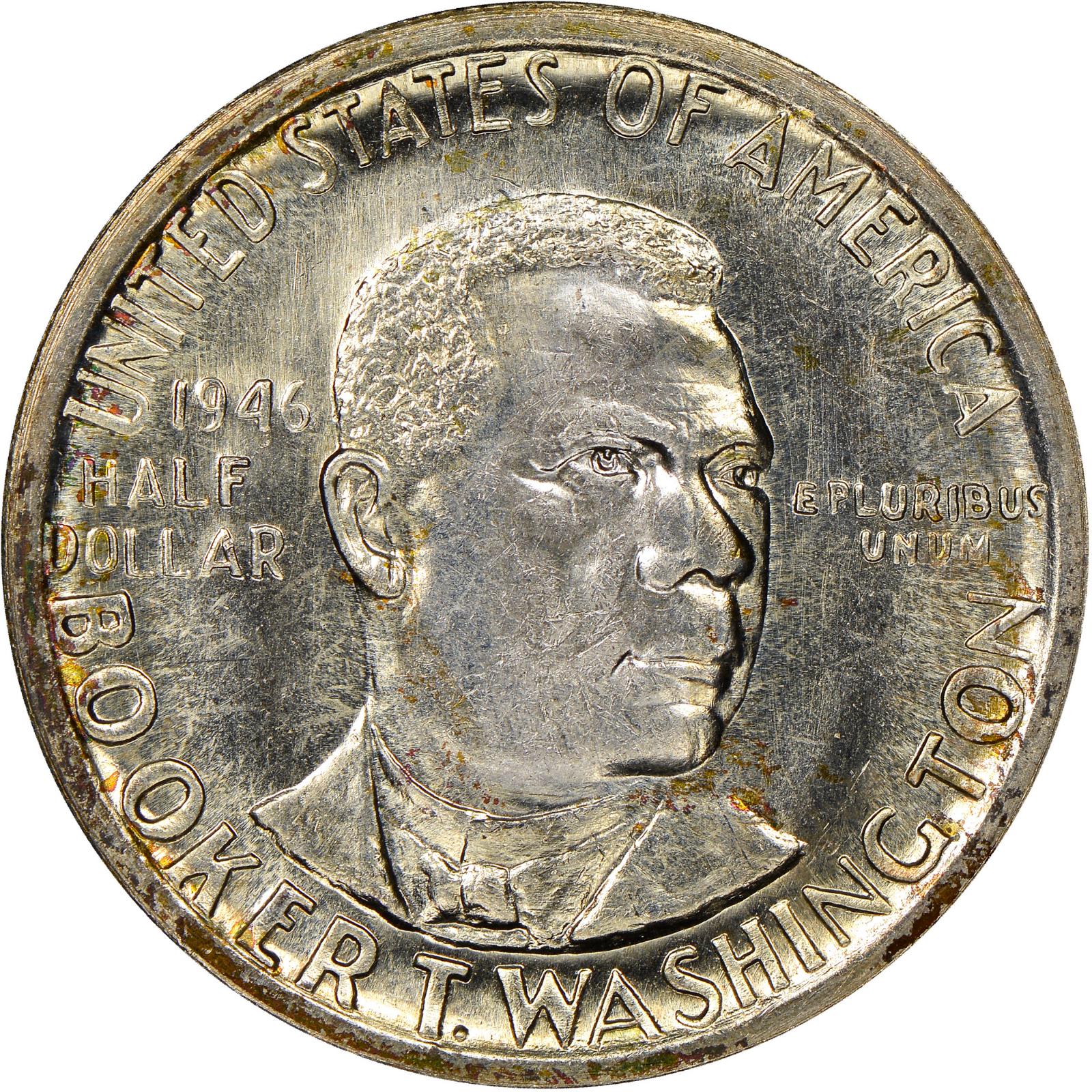 1946 [BOOKER T. WASHINGTON] Silver Commemorative Prices | Ungraded, NGC, PCGS Values