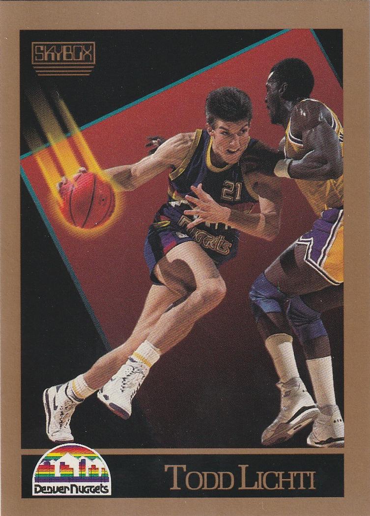 Todd Lichti #79 Prices [Rookie] | 1990 Skybox | Basketball Cards