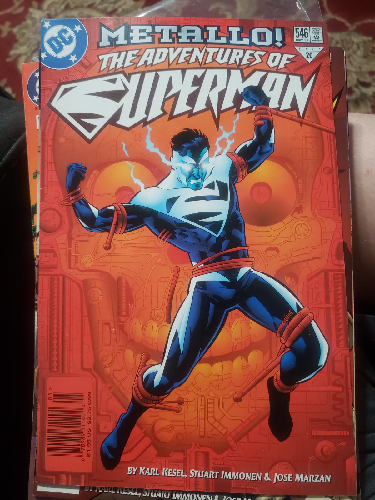Adventures Of Superman [Newsstand] #546 (1997) Prices | Adventures of ...