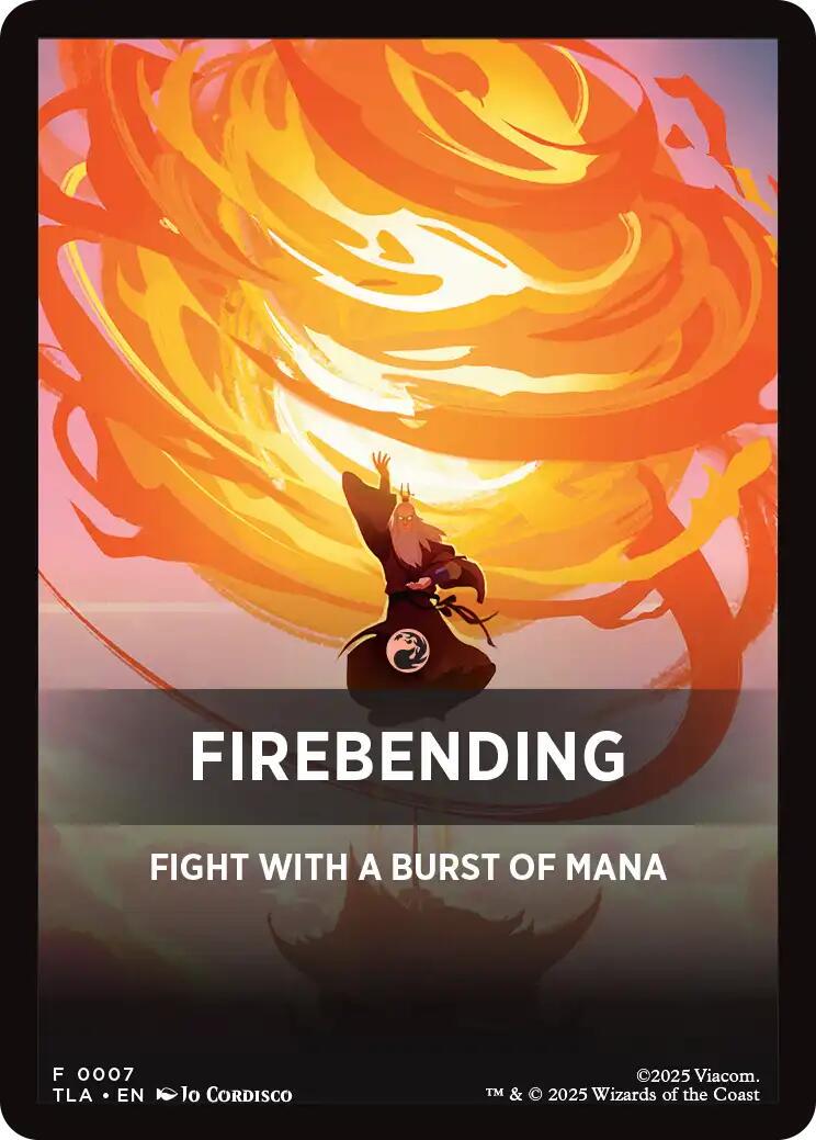 Firebending Theme Card #7 Prices | Magic Avatar: The Last Airbender ...