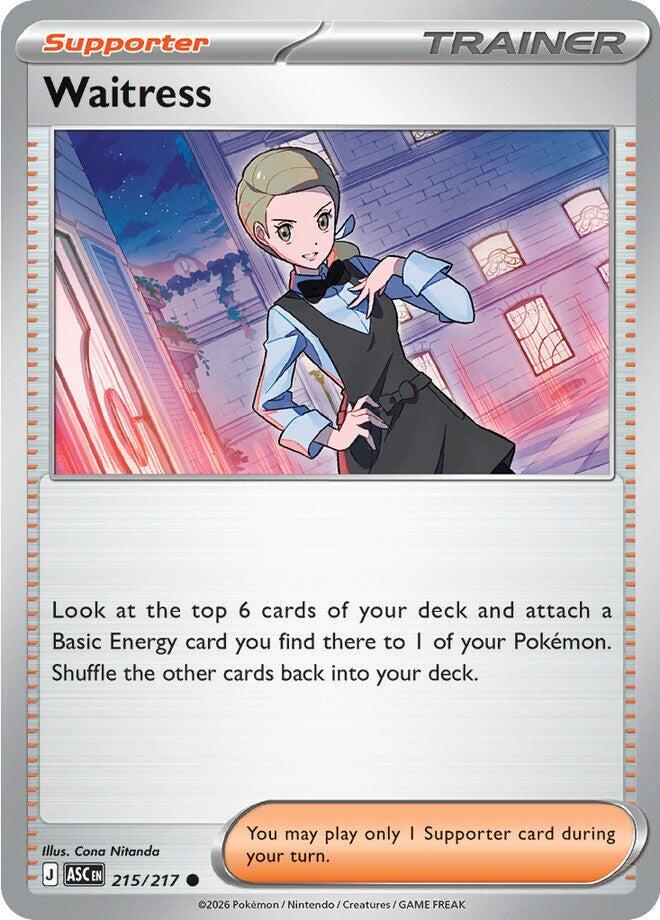 Waitress #215 Prices | Pokemon Ascended Heroes | Pokemon Cards
