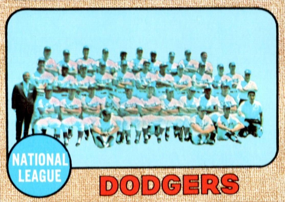 Dodgers Team #168 Prices | 1968 Topps | Baseball Cards