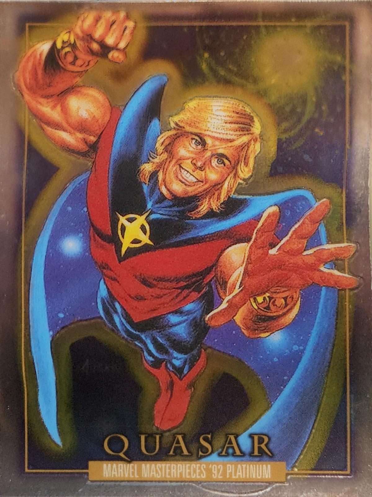 Quasar #72 Prices | Marvel 2024 SkyBox Masterpieces ’92 Platinum | Marvel Cards