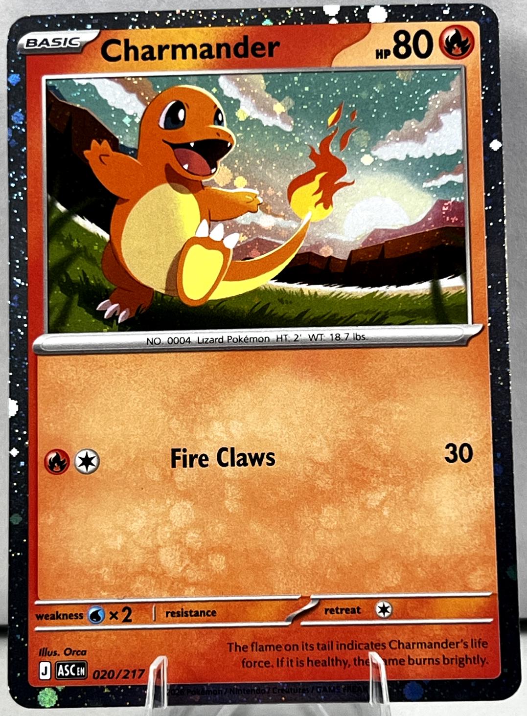 Charmander [Cosmos Holo] #20 Prices | Pokemon Ascended Heroes | Pokemon ...