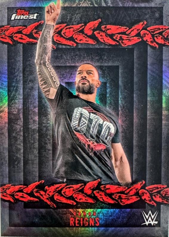 Roman Reigns #ULA-RR Prices | 2025 Topps Finest WWE Ula Fala ...