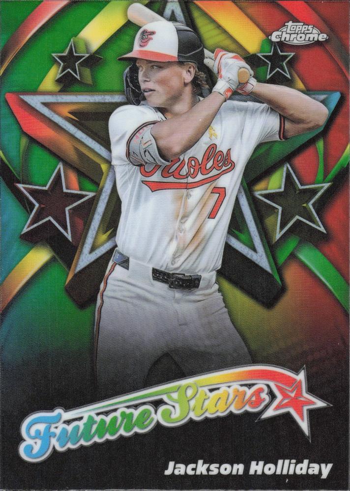 Jackson Holliday #FS-1 Prices | 2025 Topps Chrome Future Stars ...