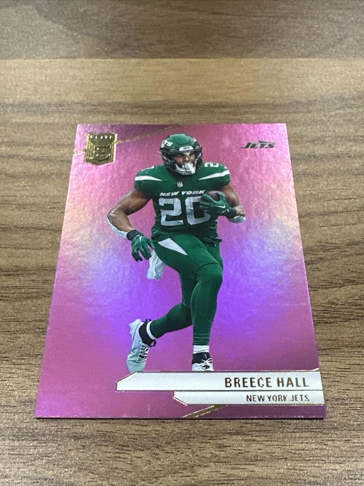 Breece Hall [Pink] #43 Prices | 2024 Panini Donruss Elite | Football Cards