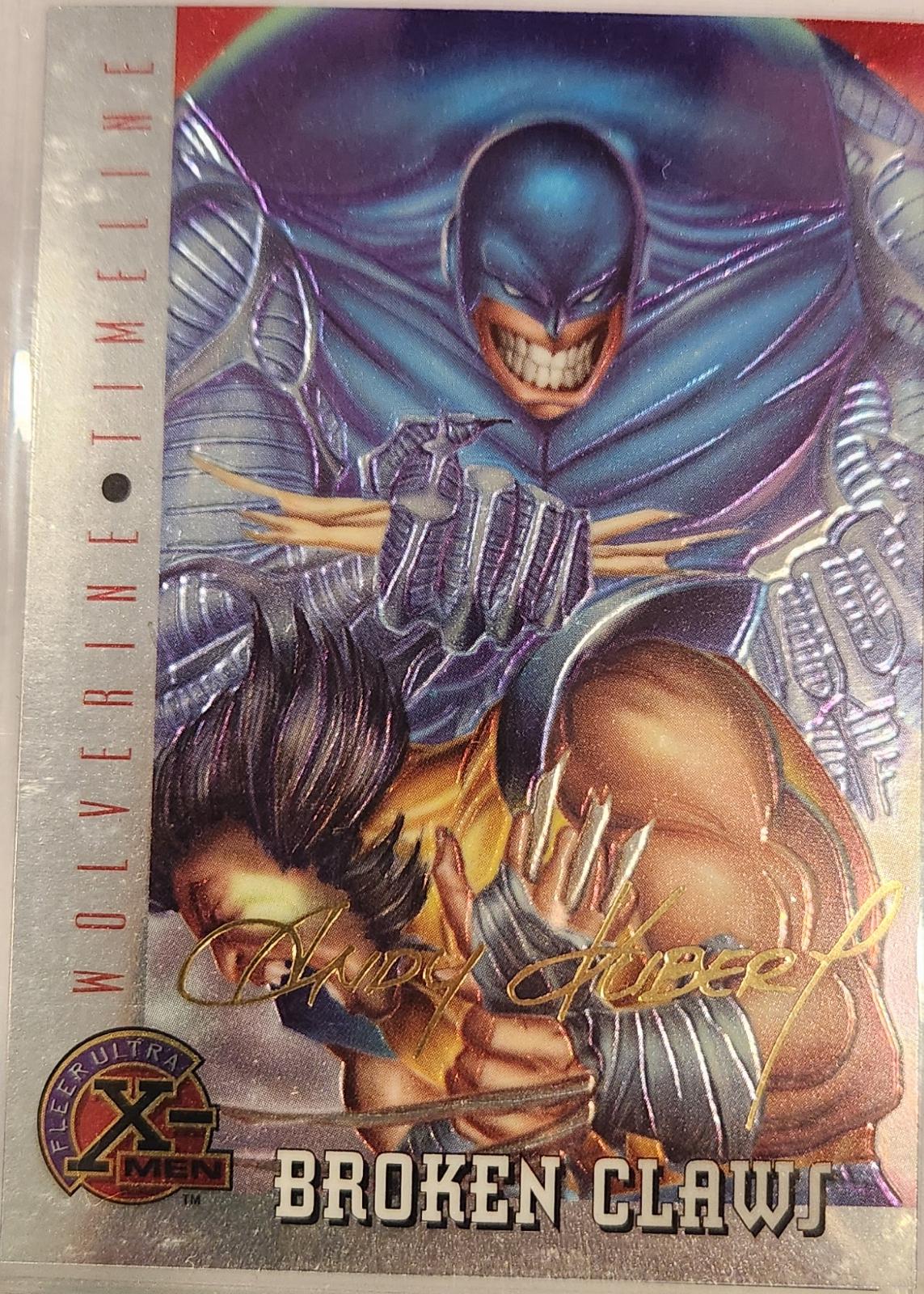 Broken Claws [Gold Signature] #88 Prices | Marvel 1995 Ultra X-Men All ...