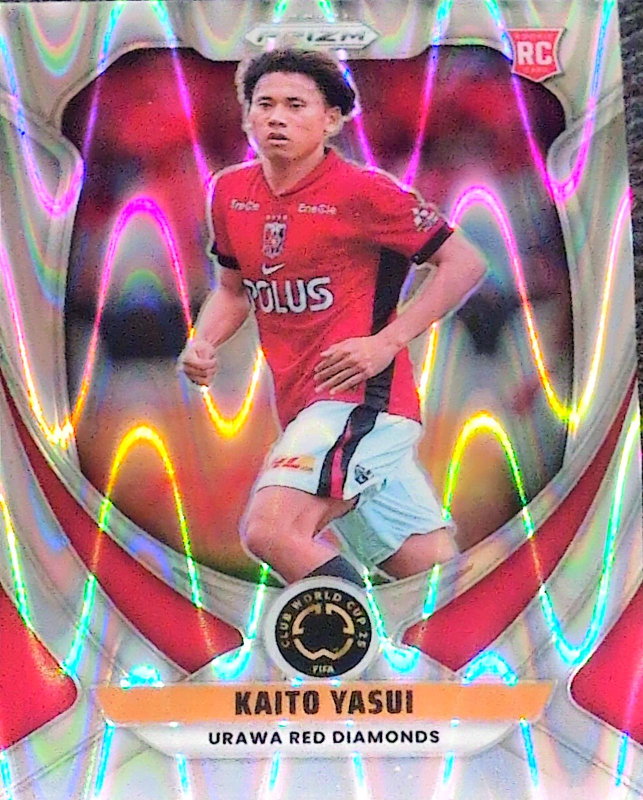 Kaito Yasui [Seismic] #95 Prices | 2025 Panini Prizm FIFA | Soccer Cards