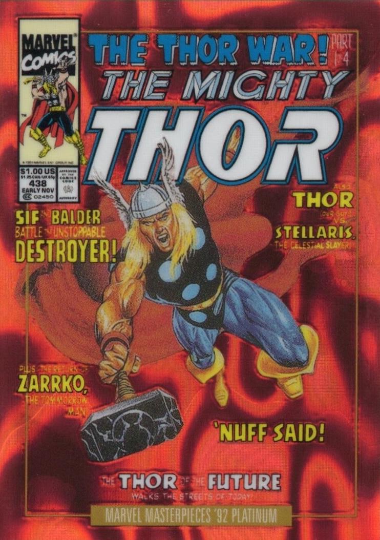 Thor [Orange Lava Variant] #92-V Prices | Marvel 2024 SkyBox ...