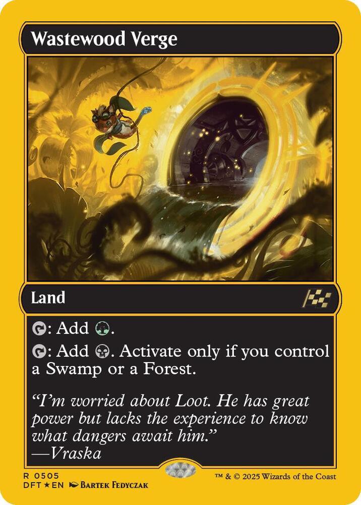 Wastewood Verge [First Place Foil] #505 Prices | Magic Aetherdrift ...