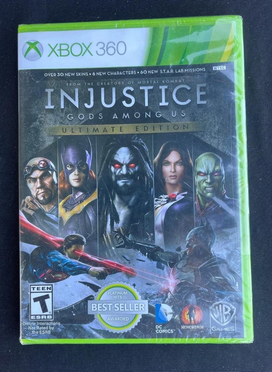 Injustice Gods Among Us Ultimate Edition [Platinum Hits Best Seller ...