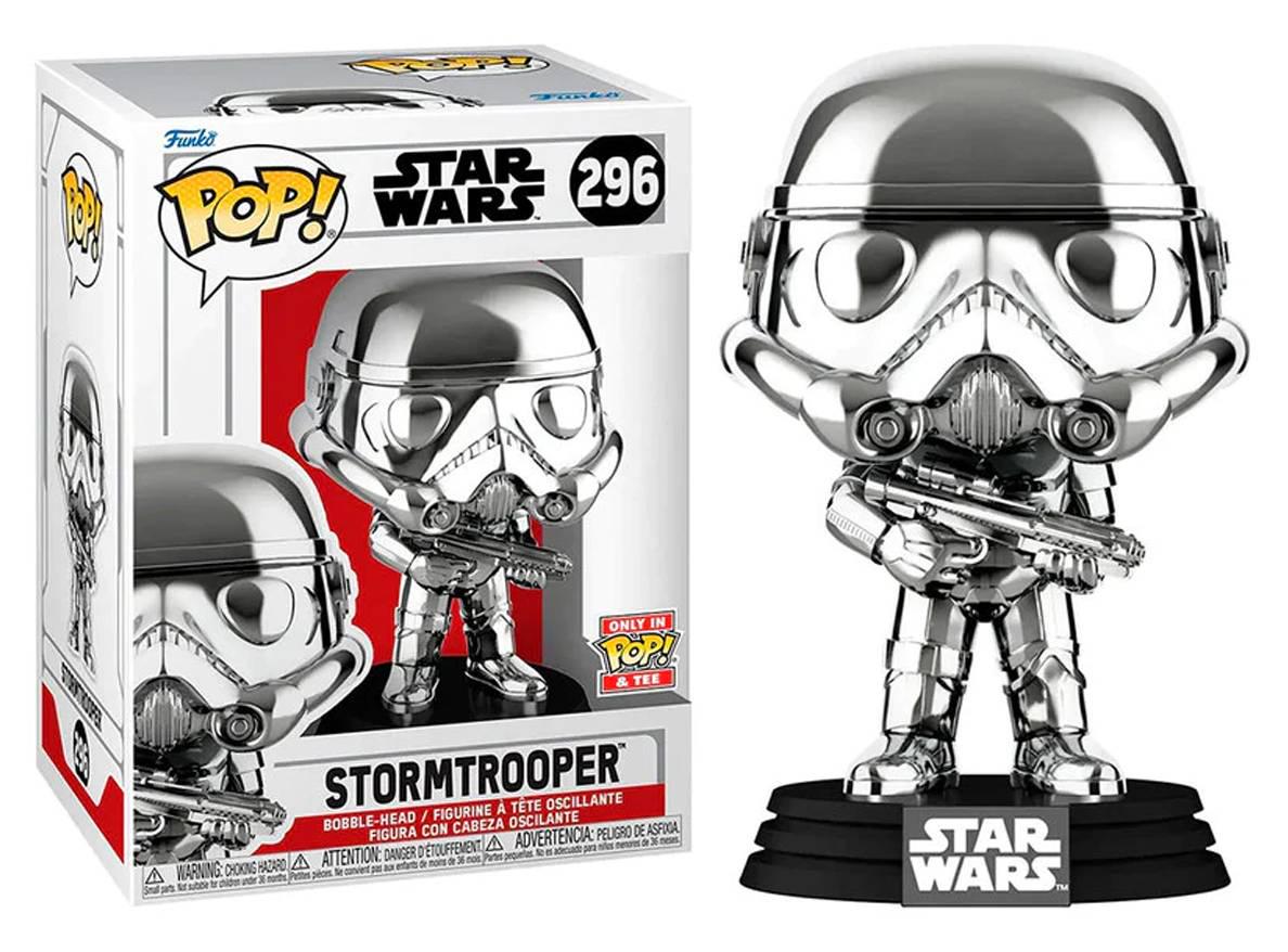 Stormtrooper [Silver Chrome] #296 Prices | Funko POP Star Wars | New ...