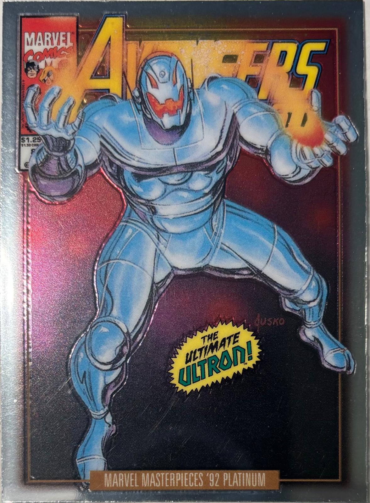 Ultron [Variant] #98-V Prices | Marvel 2024 SkyBox Masterpieces ’92 ...