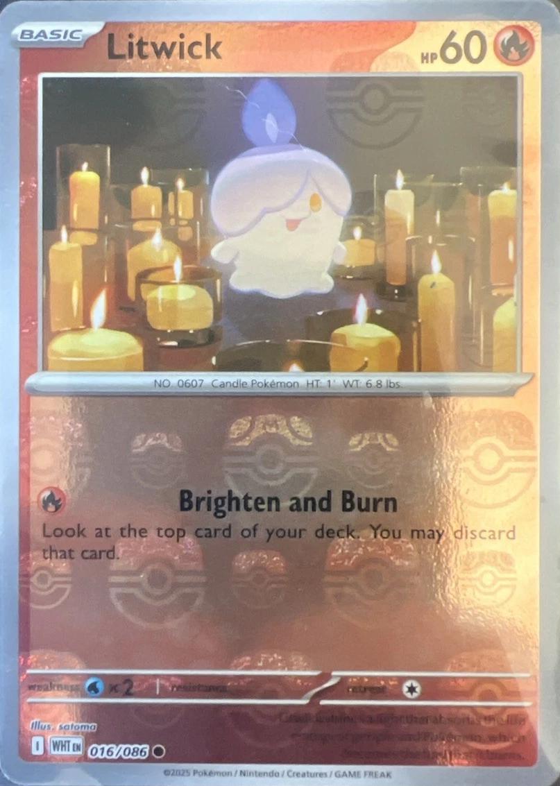Litwick [Master Ball] #16 Prices | Pokemon White Flare | Pokemon Cards
