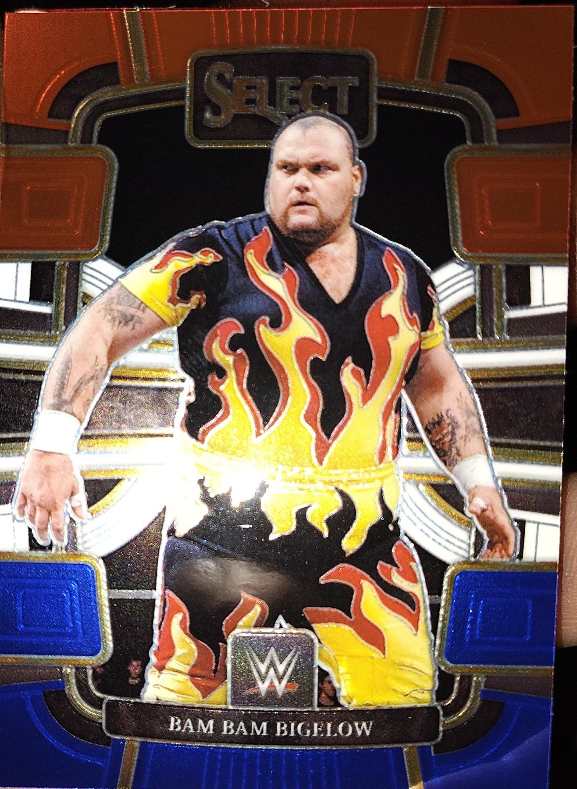 Bam Bam Bigelow [Red Blue Retail] #99 Prices | 2024 Panini Select WWE ...