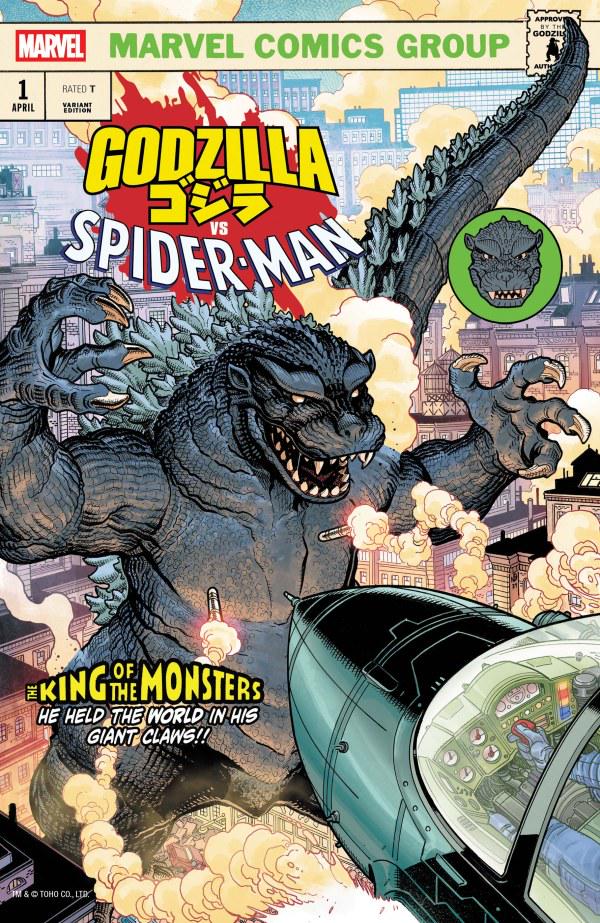 Godzilla vs. Spider-Man [Bradshaw] #1 (2025) Prices | Godzilla vs ...