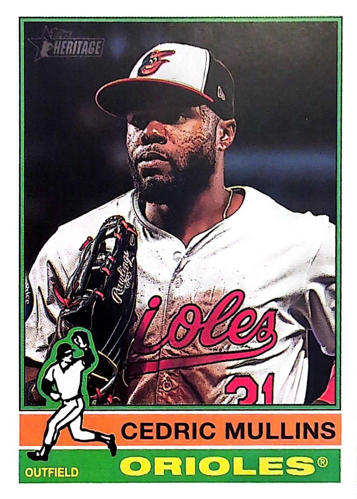 Cedric Mullins #166 Prices | 2025 Topps Heritage | Baseball Cards