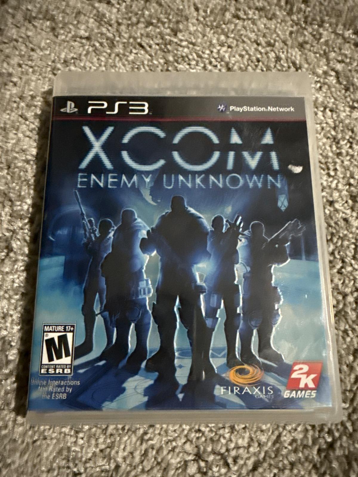 XCOM Enemy Unknown | Item, Box, and Manual | Playstation 3