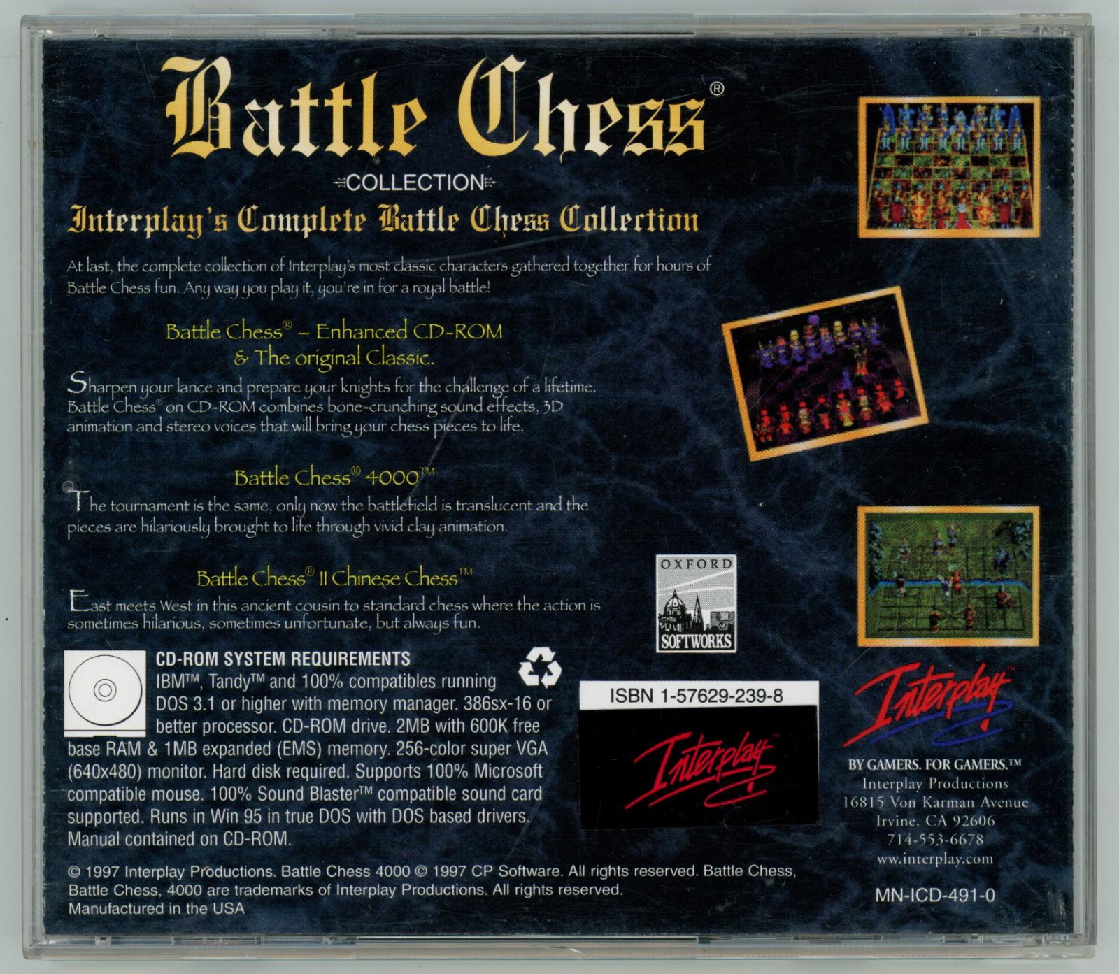 Battle Chess Collection Prices PC Games | Compare Loose, CIB & New Prices